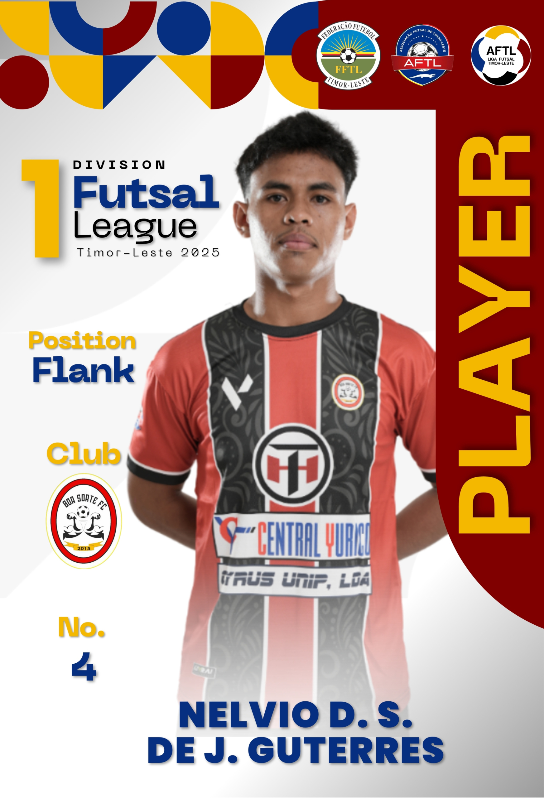 Nelvio Divino S. De J. Guterres – AFTL OFFICIAL